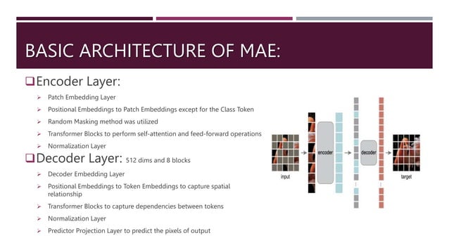 | Assignment on Masked Autoencoders (MAE) | | PPTX | Computing ...