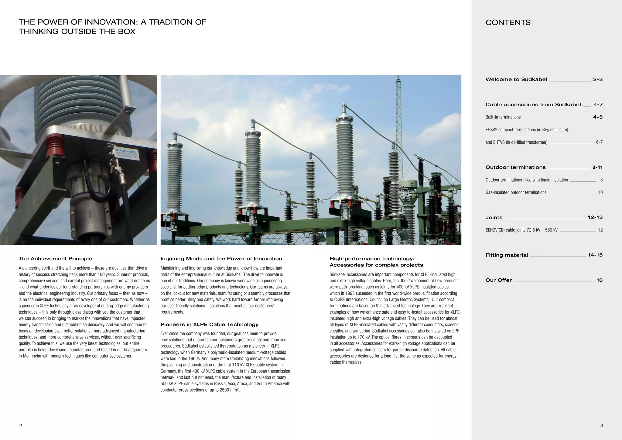 Sudkabel EHV XLPE Cable Terminations & Cable Joints | PDF