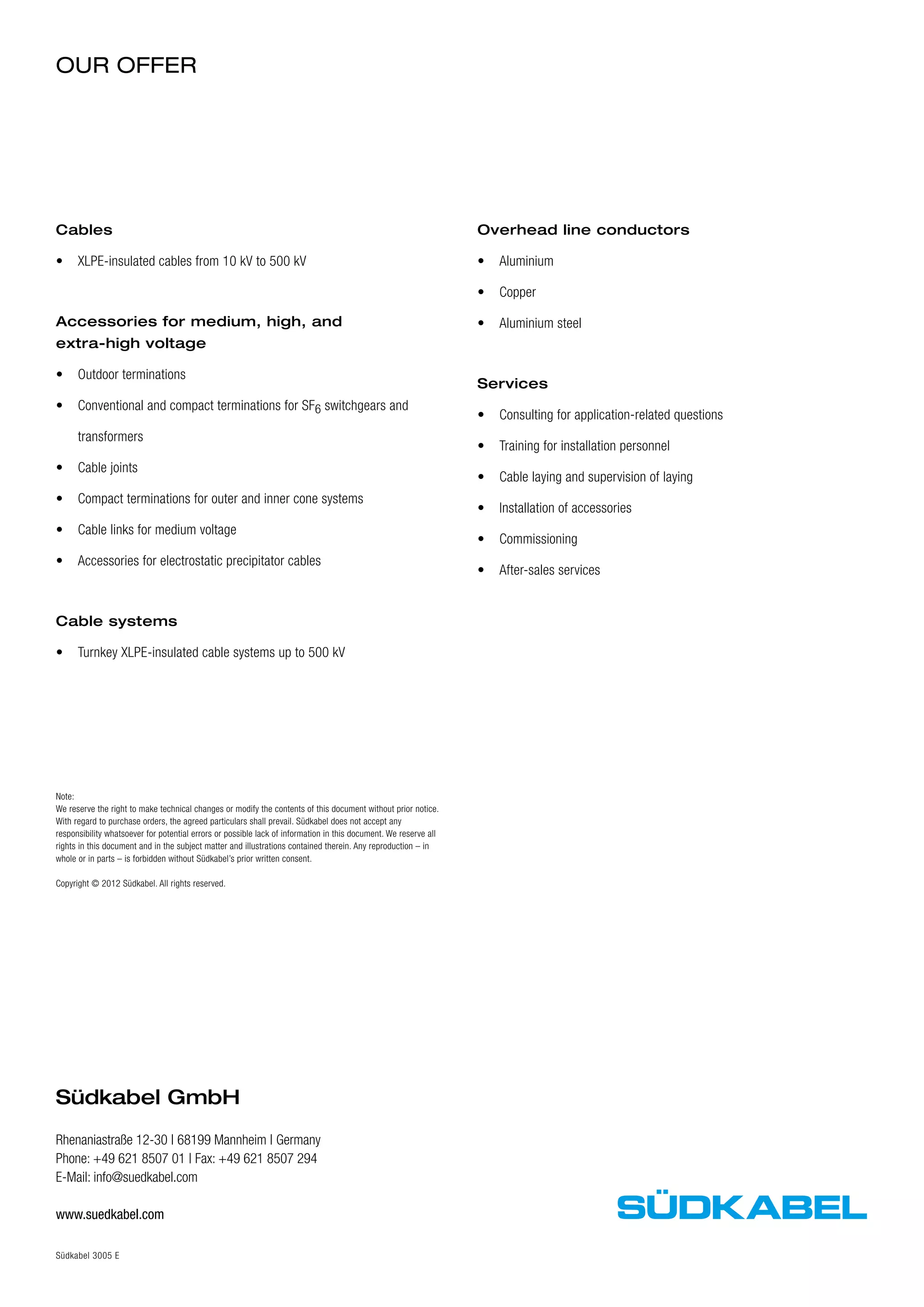 Sudkabel EHV XLPE Cable Terminations & Cable Joints | PDF