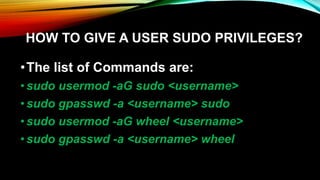Sudo` | PPTX