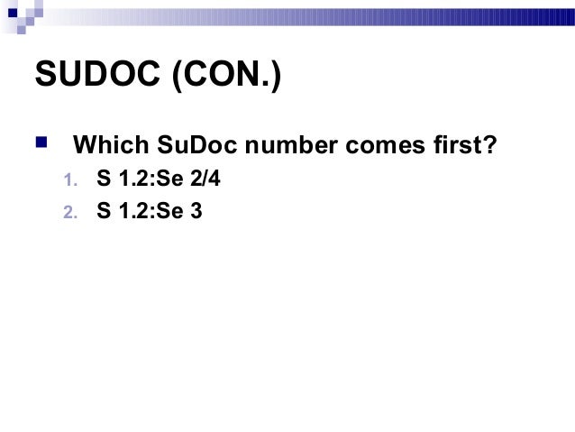 Sudoc