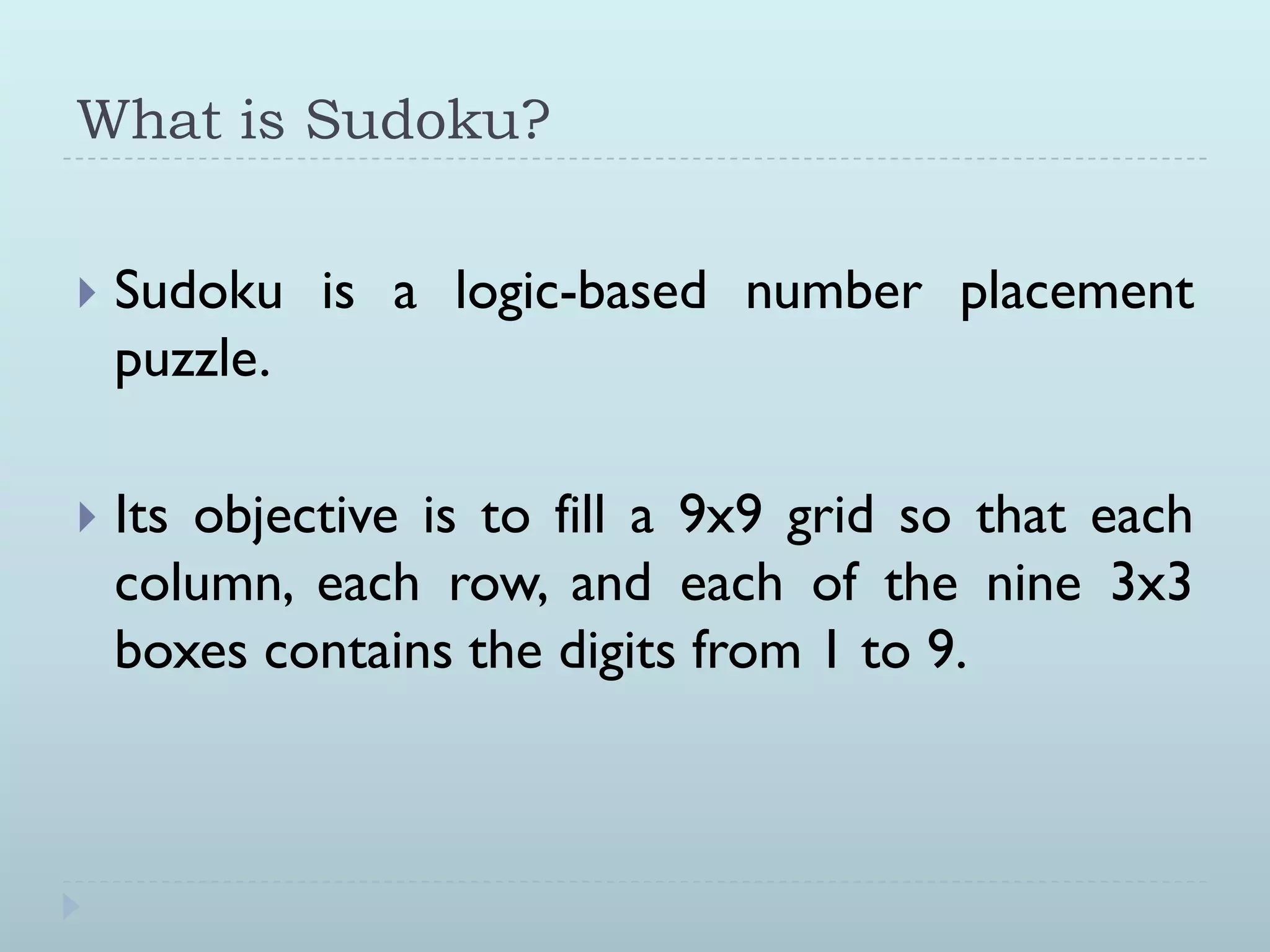 Sudoku | PDF