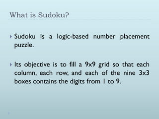 Sudoku | PDF