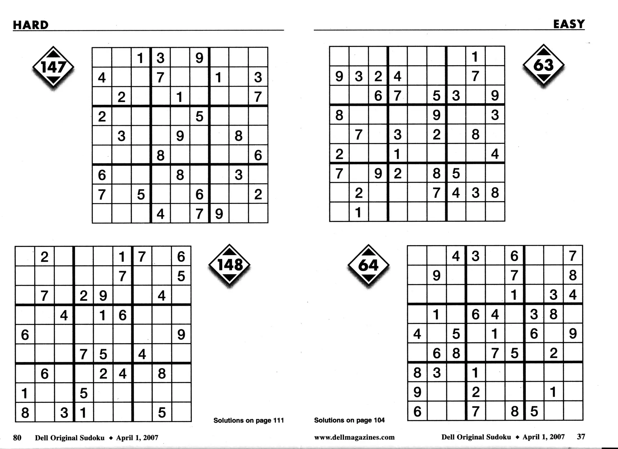 Sudoku | PDF