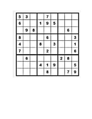 Sudoku | DOCX