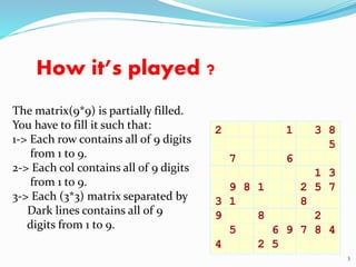 Sudoku | PPTX
