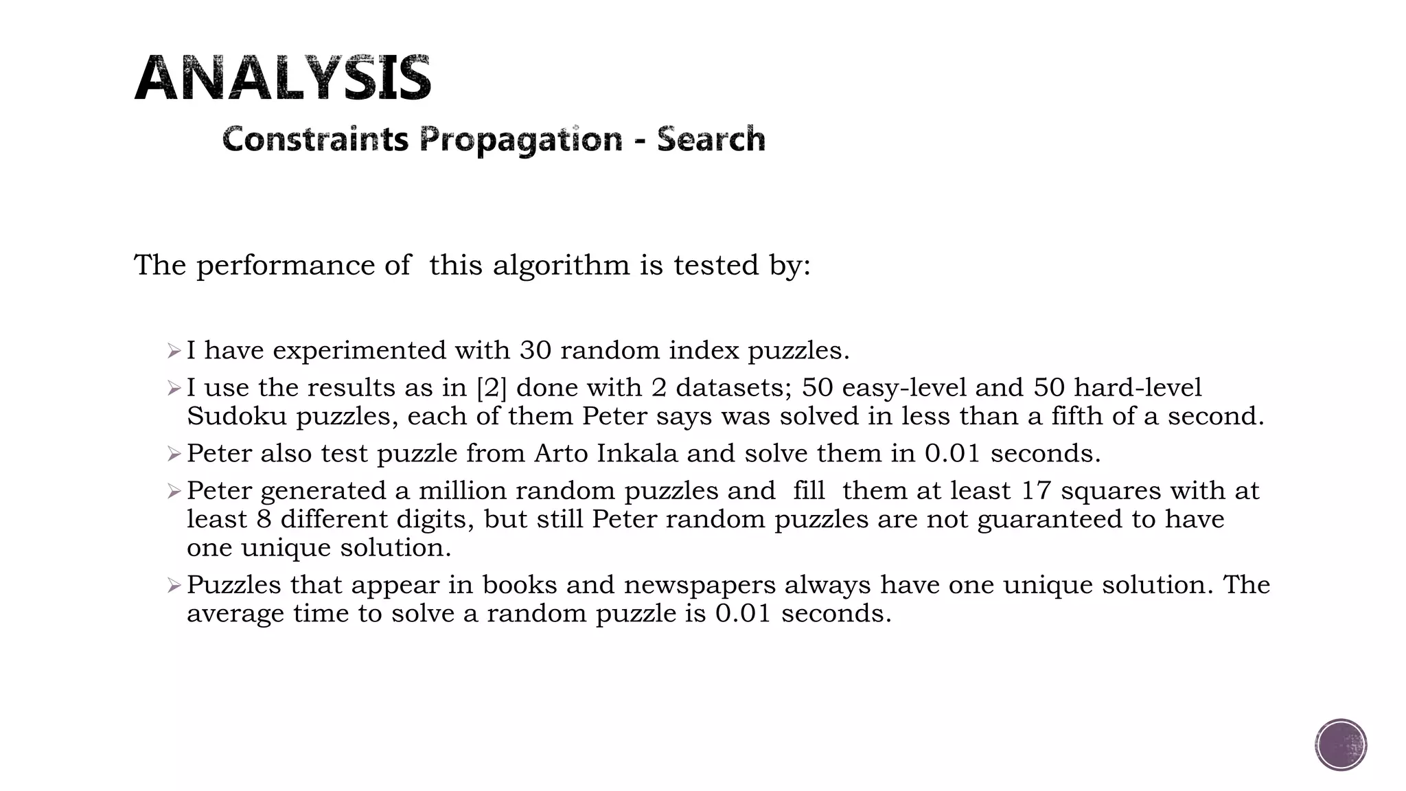 Solve Sudoku Using Constraint Propagation Search And Genetic Algorithm Ppt