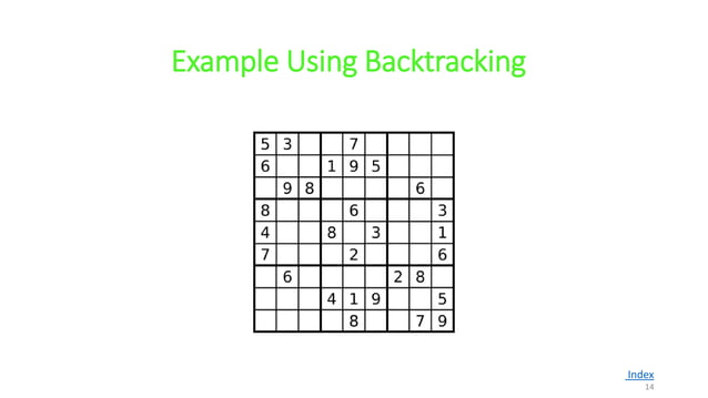 Sudoku solver | PPTX | Programming Languages | Computing
