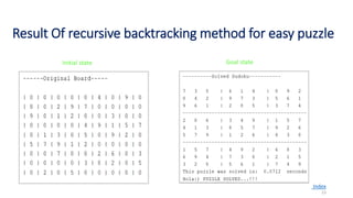 Sudoku solver | PPTX