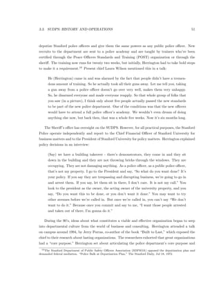 The history of the Stanford University Department of Public Safety ...