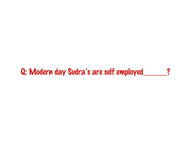 Sudra trivia 1111 ppt | PPT