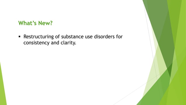 Substance Use Disorders in DSM-V | PPTX