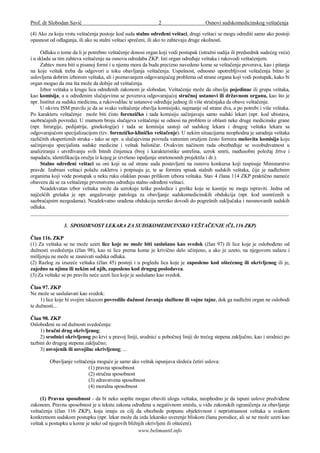 Sudska medicina prof. S.Savic | PDF