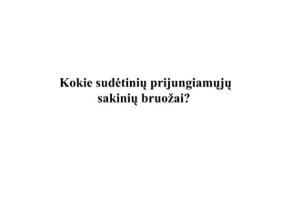 Sudėtinis sakinys 1 | PPT