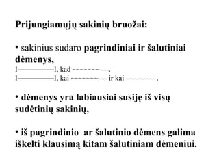 Sudėtinis sakinys 1 | PPT