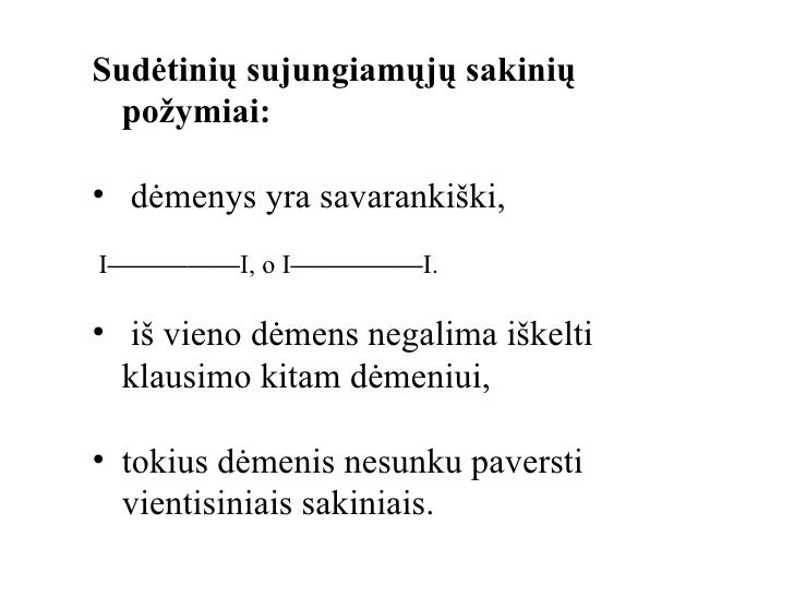 Sudėtinis sakinys 1