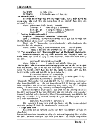 Su dung linux shell | PDF