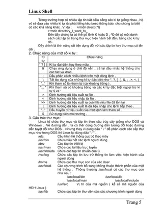 Su dung linux shell | PDF