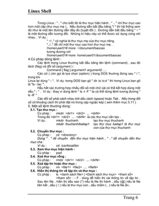 Su dung linux shell | PDF