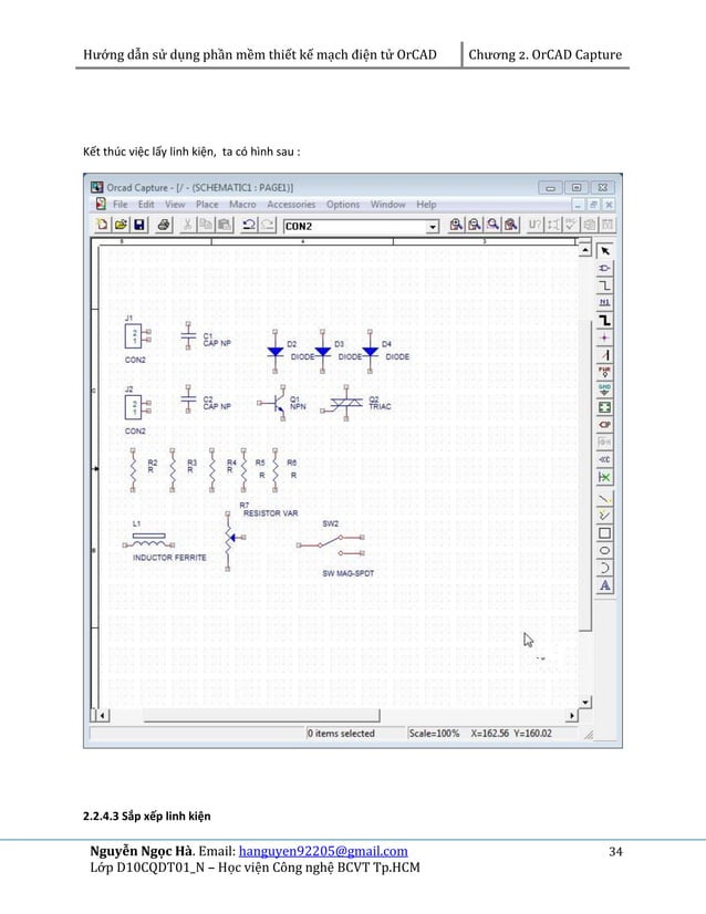 Su dung orcad 9.2 | PDF