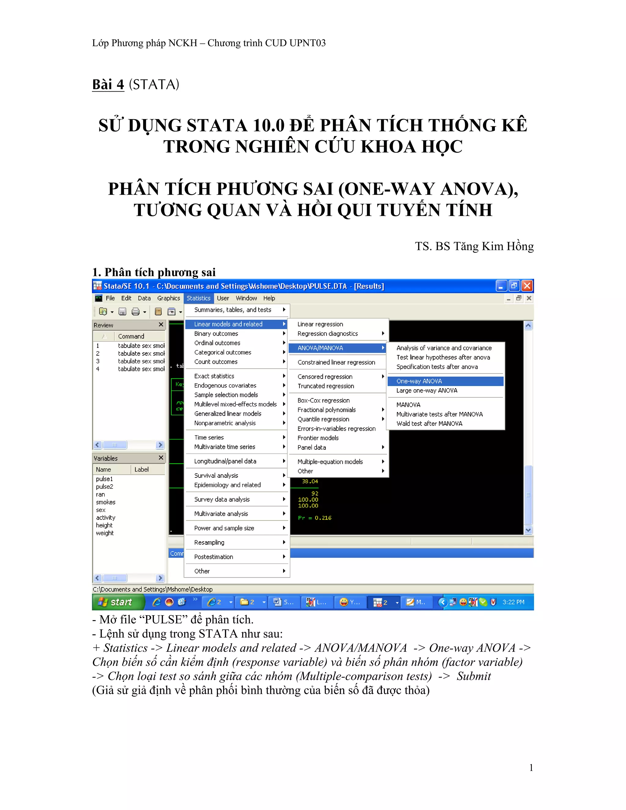 Su dung stata 4 | PDF
