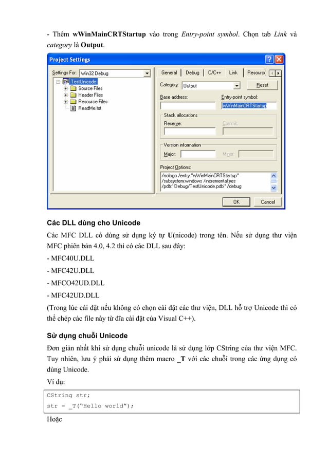 Su dung unicode | PDF