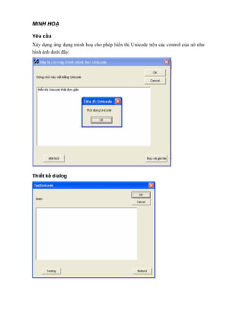 Su dung unicode | PDF