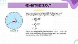 Pembelajaran Matematika materi sudut untuk kelas 7 SMP | PPTX
