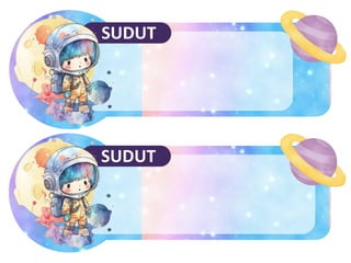 Sudut untuk matapelajaran kelas tahap 2 2024 | PPTX