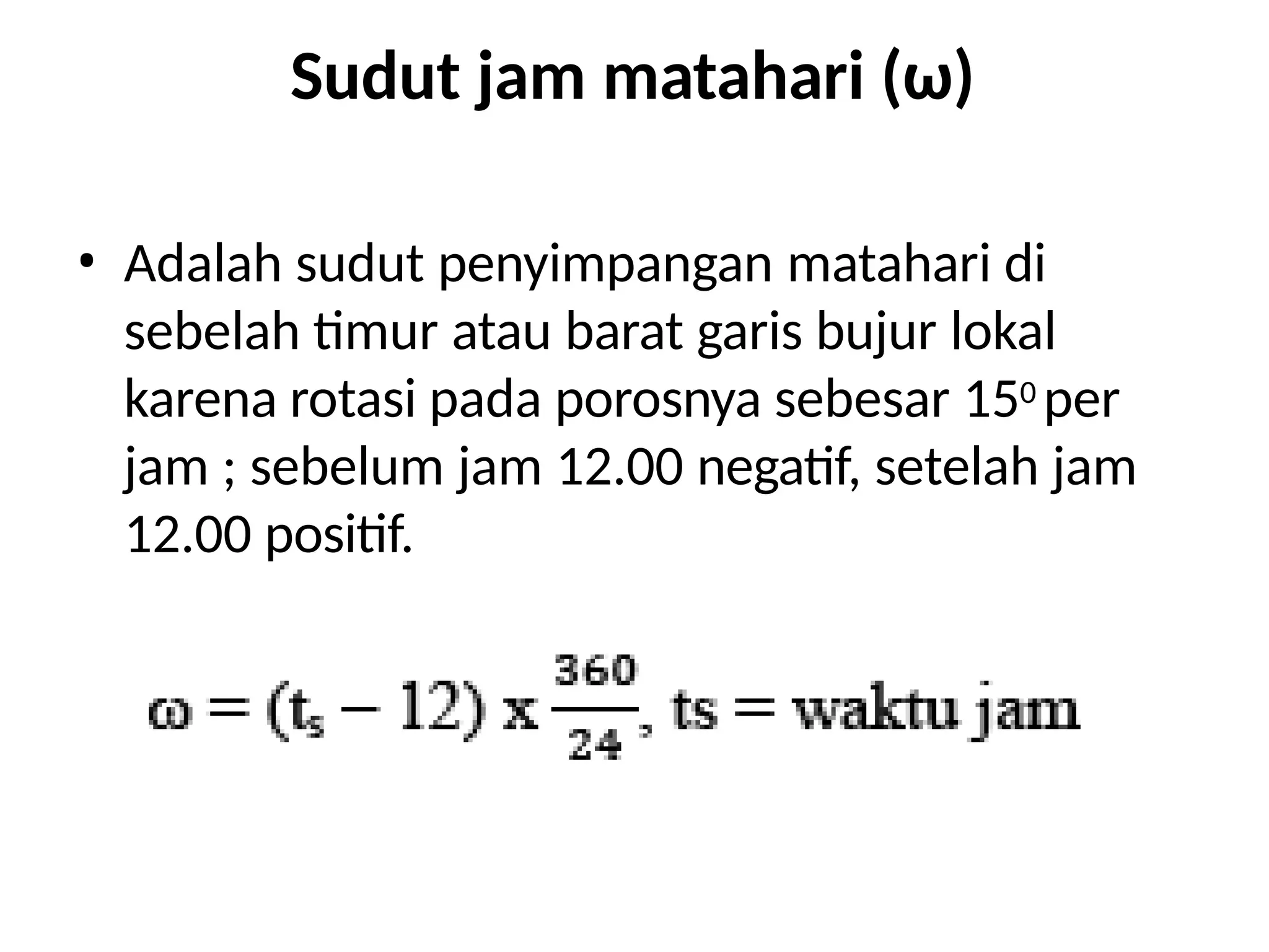 sudut deklanasi, zenith, azimuth, matahari | PPT sudut deklanasi, zenith, azimuth, matahari | PPT