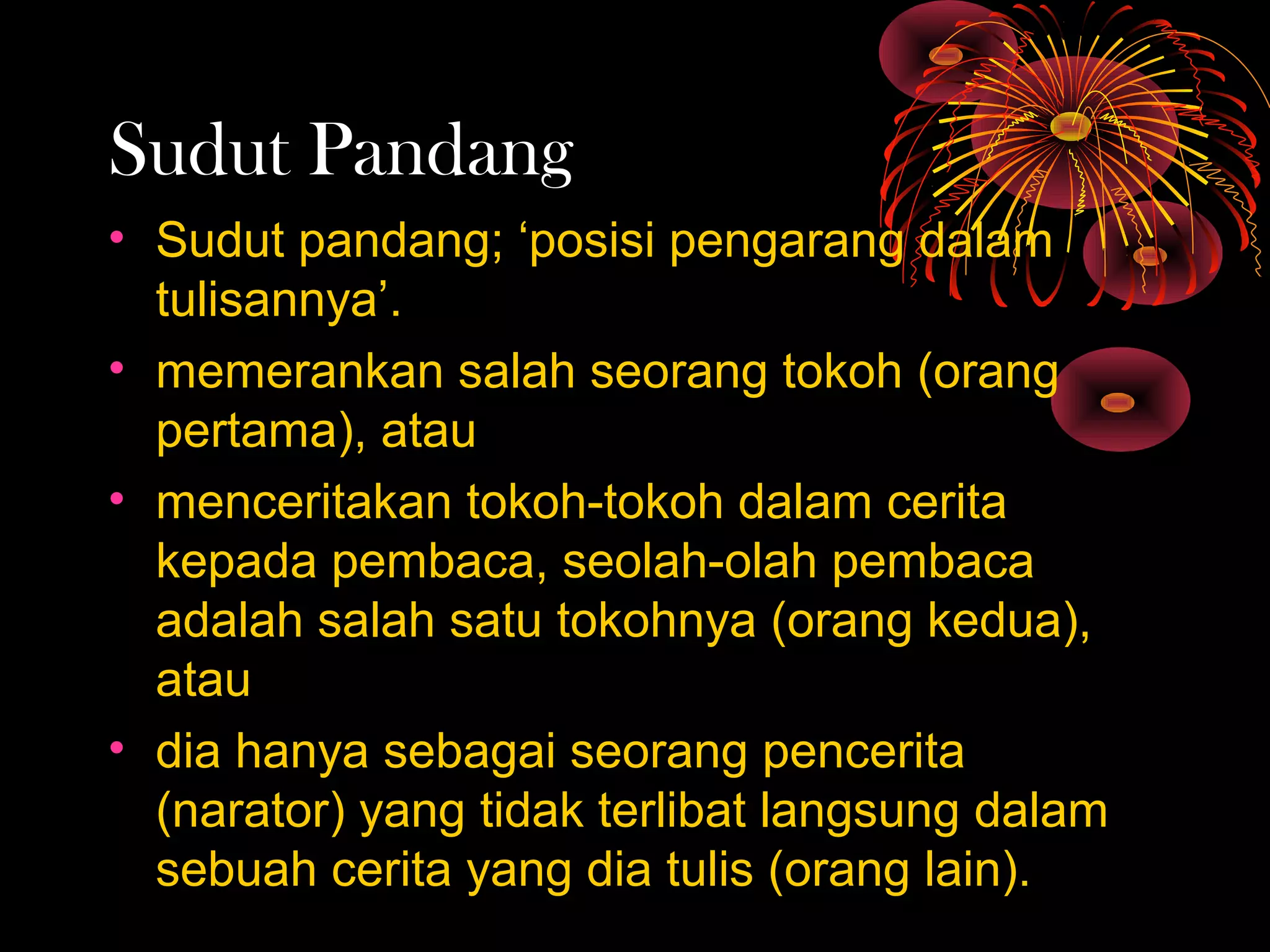 sudut pandang | PPT