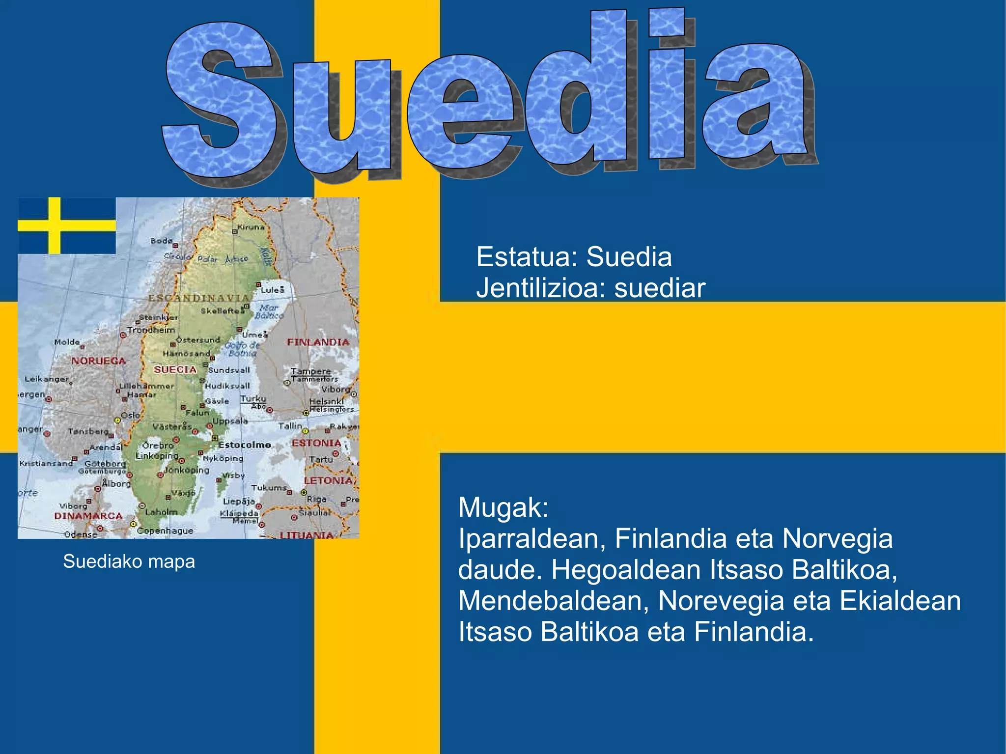 Suedia | PPT