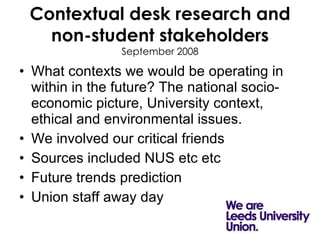 Strategic Planning in Student Unions | PPT