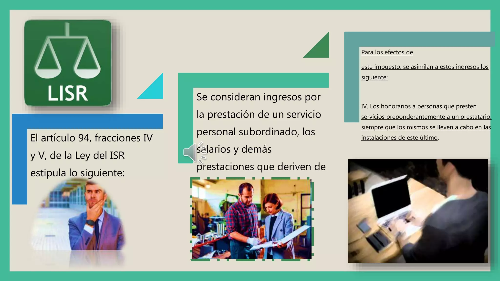 Sueldos Y Salarios O Sueldos Asimilados A Salario Pptx
