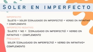 Suelo y solía en español diferencias pdf | PDF