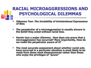 Sue overcoming microaggressions | PPT | Debated Sensitive Social Issues ...