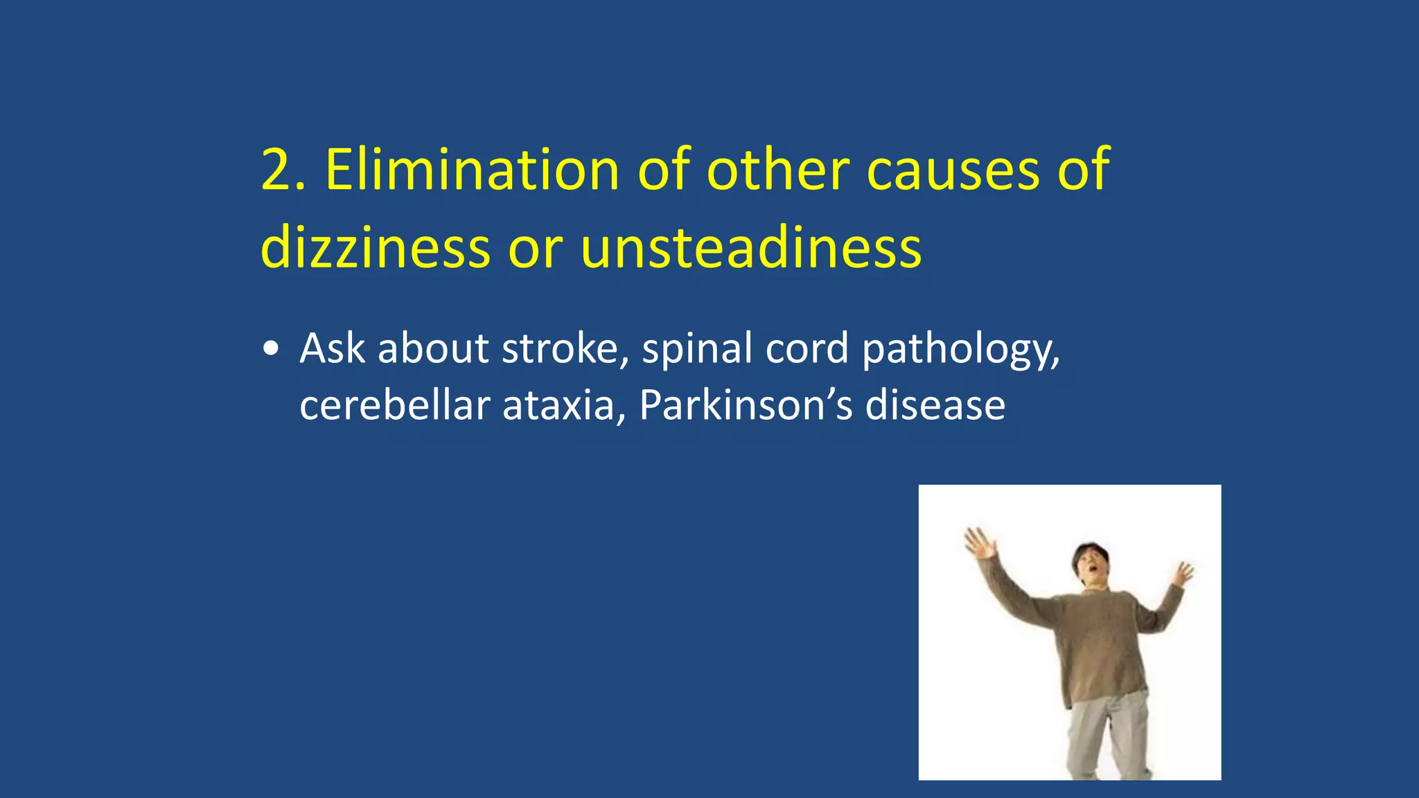 Cervicogenic Dizziness - identification and treatment | PPTX