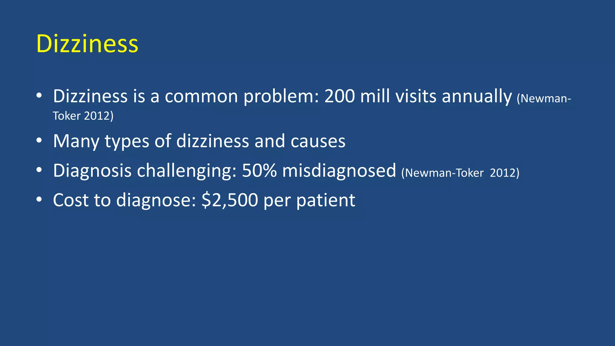 Cervicogenic Dizziness - identification and treatment | PPTX