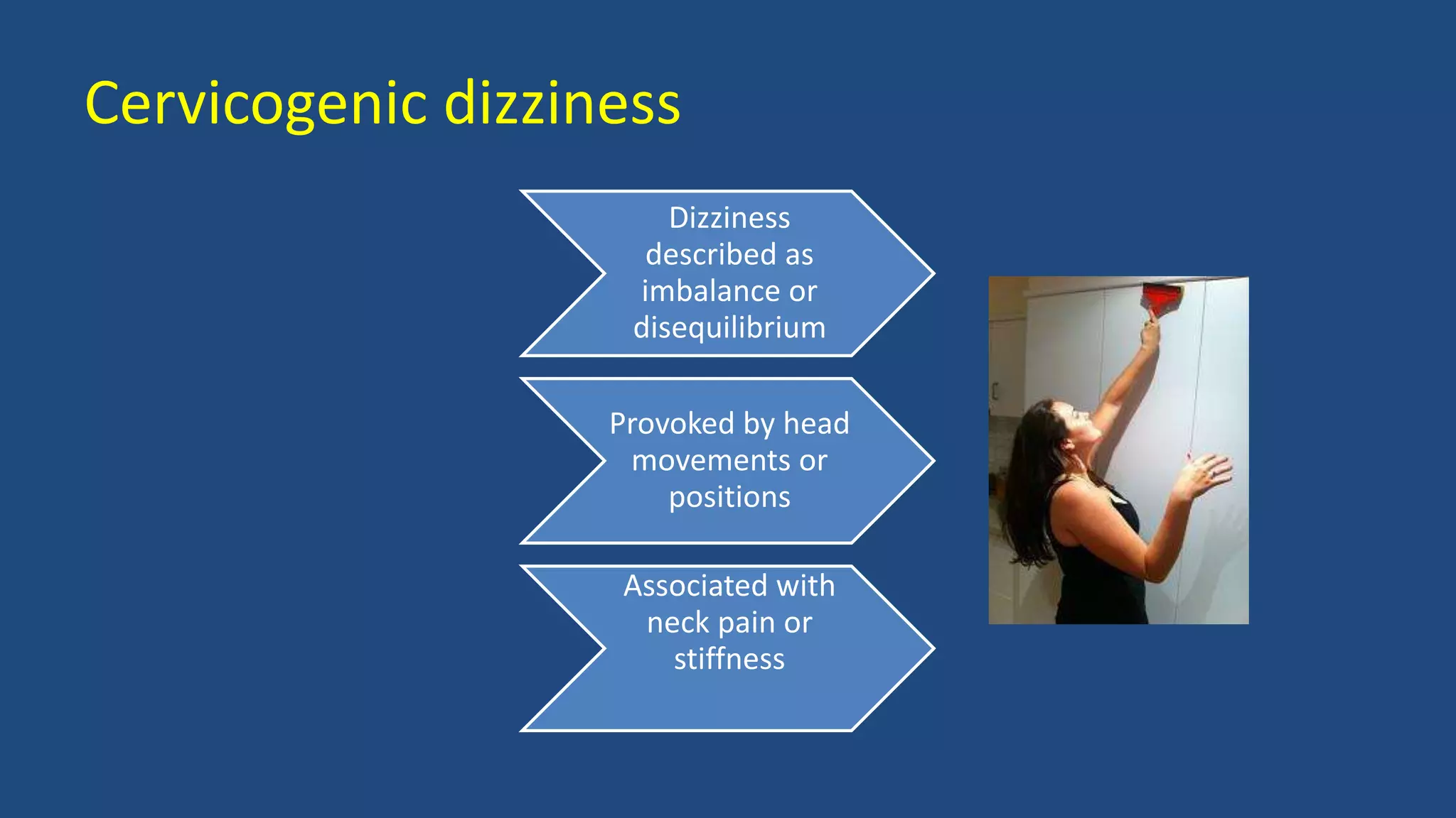 Cervicogenic Dizziness - identification and treatment | PPTX