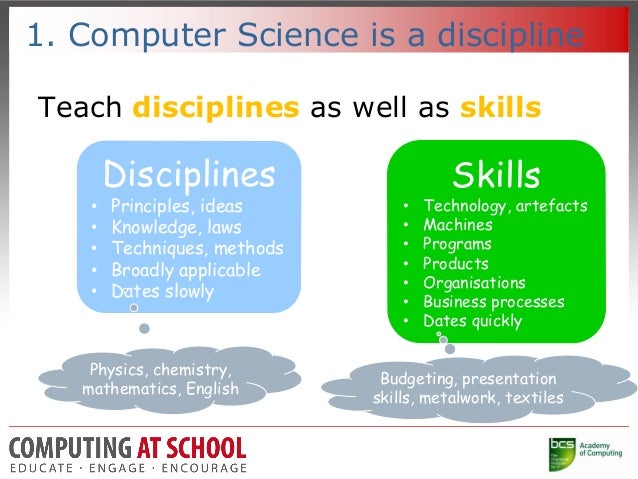 Computing Curriculum Masterclass