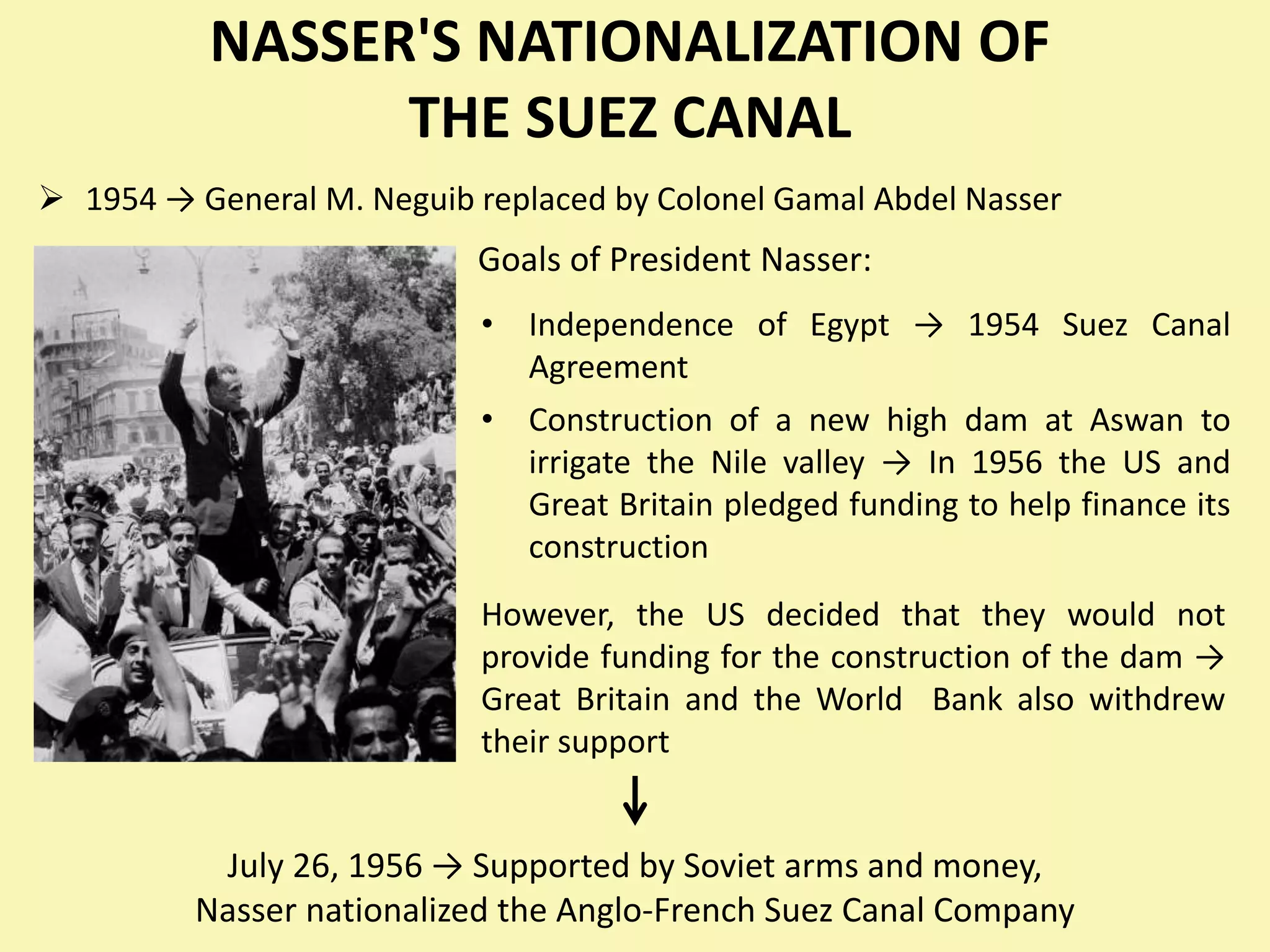 The Suez Crisis | PPTX