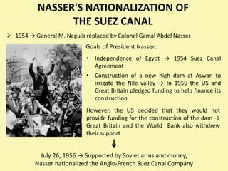 The Suez Crisis | PPTX