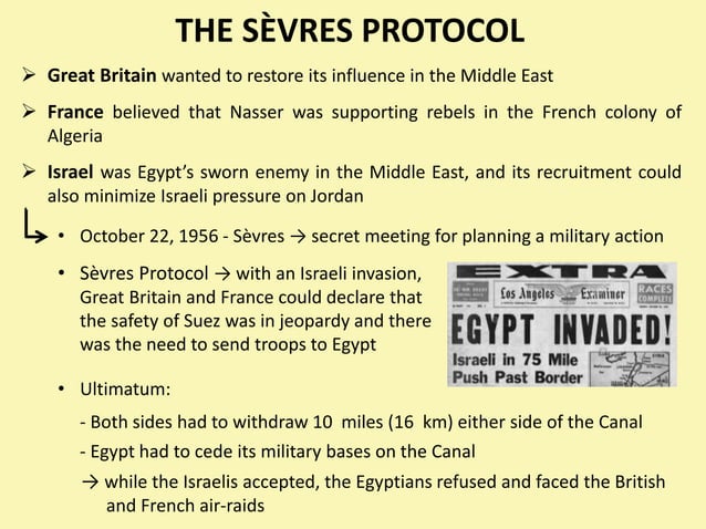 The Suez Crisis | PPTX