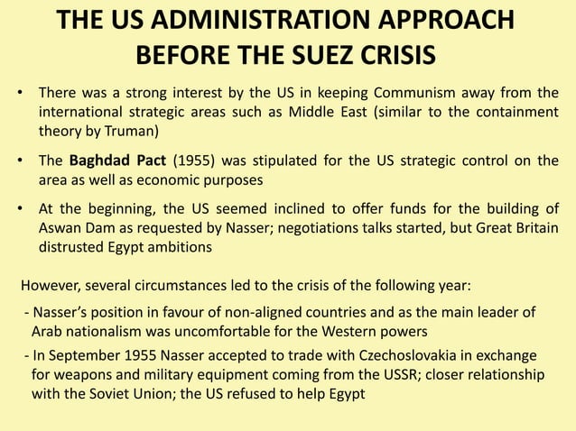The Suez Crisis | PPTX