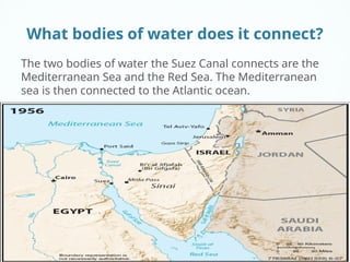 Suez Canal Maritime Gate Way Connection .pptx