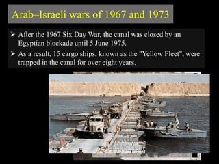 Suez canal – history and construction | PPTX