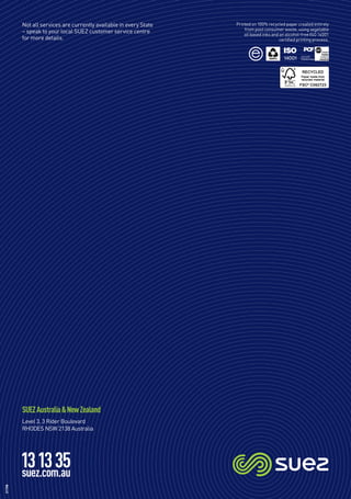 SUEZ Food and Beverage waste brochure | PDF