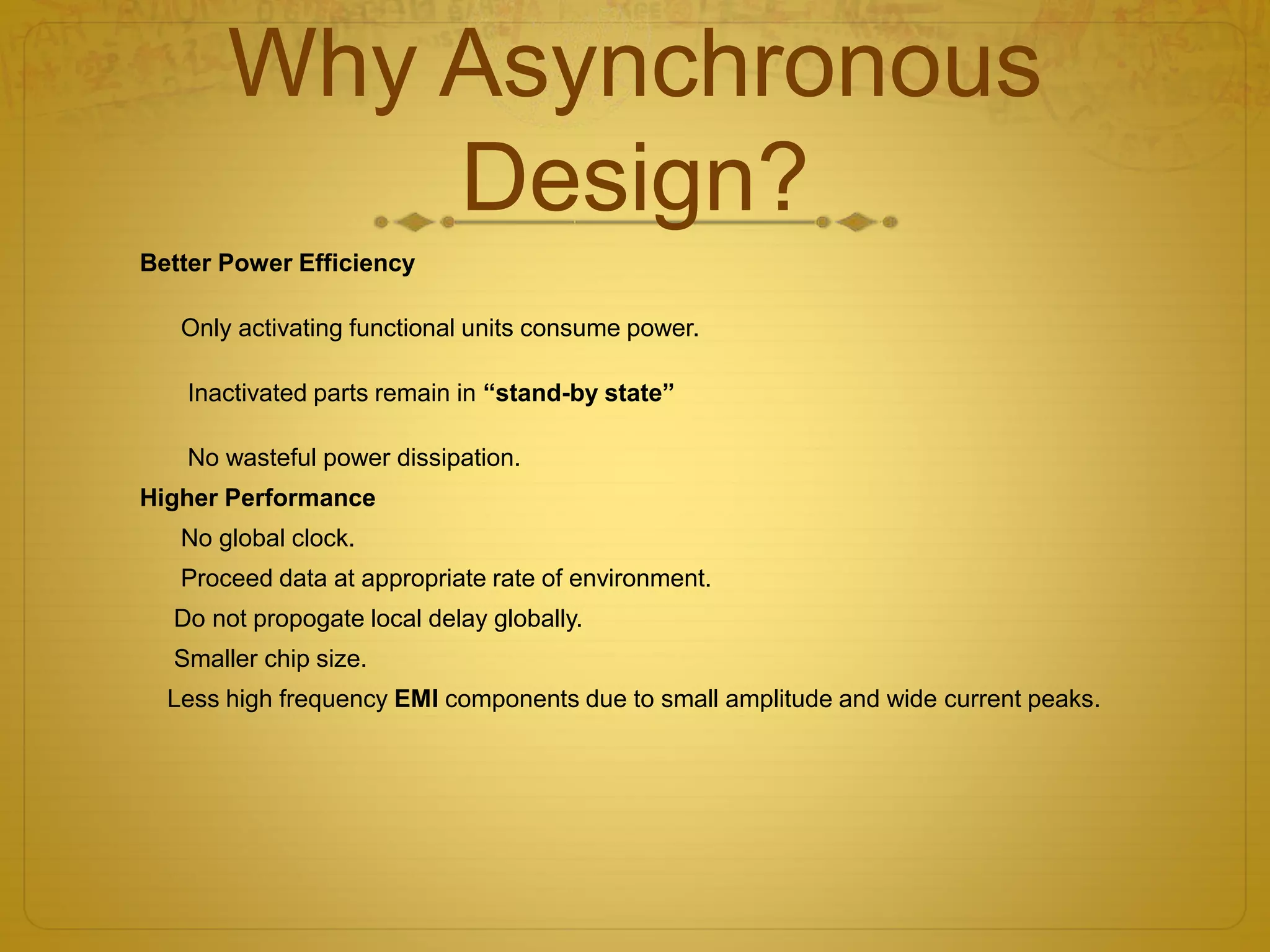 Asynchronous Processors: Clockless Logic | PPTX