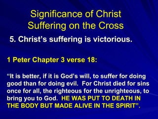 Suffering For Christ | PPT