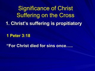 Suffering For Christ | PPT